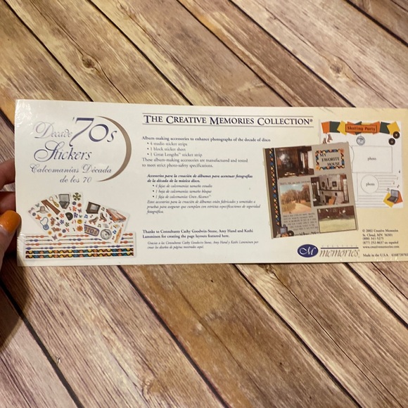 Creative Memories | Office | Creative Memories Decade Stickers 7s ...